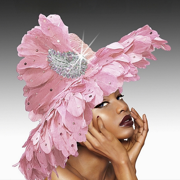Beloved Millinery | Accessories | Exquisitely Stunning Winter Pink ...